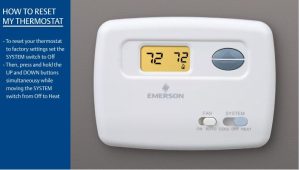 How to Reset Emerson/White Rodgers Thermostat [Full Guide] - Thermostat & HVAC Helpers