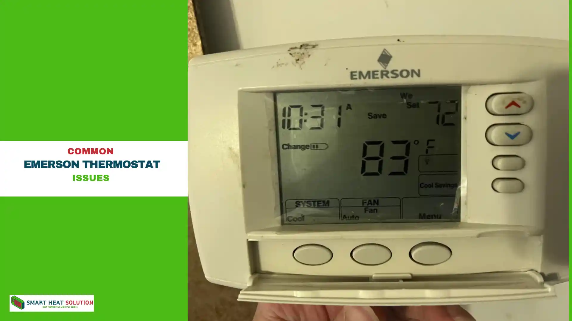 Emerson Thermostat Troubleshooting: Common Issues and Solutions - Thermostat & HVAC Helpers